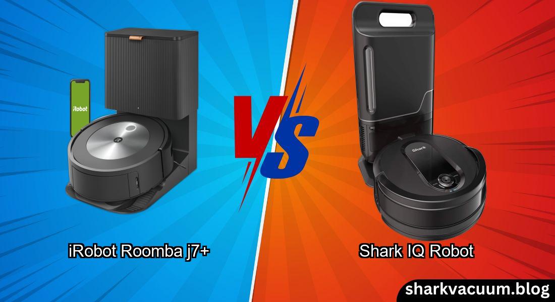 iRobot Roomba j7+ vs. Shark IQ Robot: Cleaning Battle - Shark Vacuum Hub