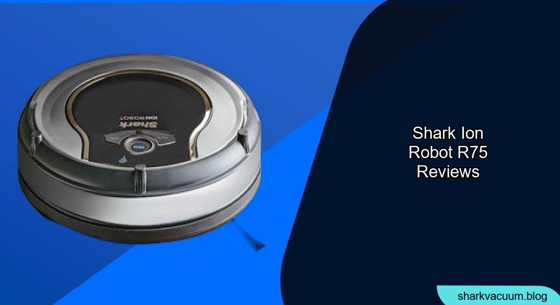 Shark ION Robot R75 Review
