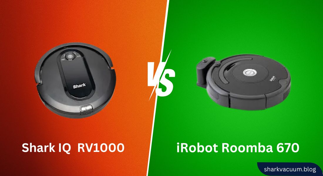 Shark IQ Robot RV1000 vs. Roomba 670