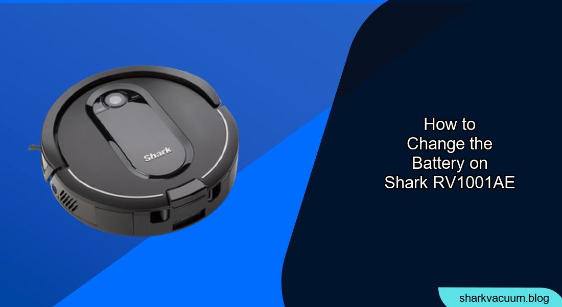 How to Change the Battery on a Shark RV1001AE Robot Vacuum
